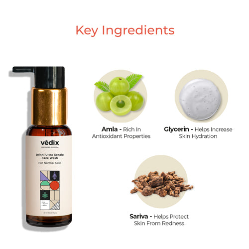 Buy Vedix Drithi Ultra Gentle Face Wash For Women Online at Best Prices